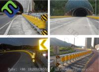 China Roadway Safety Highway Barrier Crash Rolling Guardrail Roller Barrier for sale