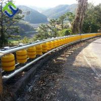 China Roadway Traffic Safe Rolling Type Safety EVA Roller Barrier Roller Crash Barrier for sale
