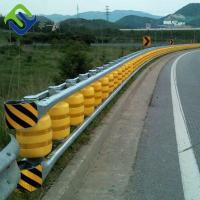 China Roadway Traffic Safe Rolling Type Safety EVA Roller Barrier Roller Crash Barrier for sale