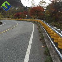 China Roadway Traffic Safe Rolling Type Safety EVA Roller Barrier Roller Crash Barrier for sale