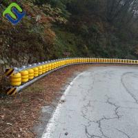 China Roadway Traffic Safe Rolling Type Safety EVA Roller Barrier Roller Crash Barrier for sale