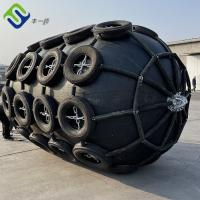 China Net Type Sling Rubber Marine Ship Roller Yokohama Pneumatic Fender Floating for sale