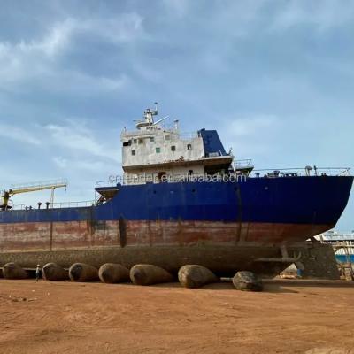 China Pallet Package Launching Marine Rubber Airbag 3-10 Layers Available for sale