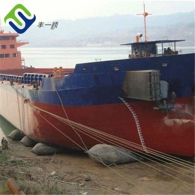 China Length 5-28m Marine Airbags Ship Launching And Landing Airbag With Customized Package for sale