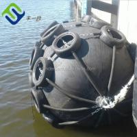 China Diameter 0.3-4.5m Pneumatic Marine Fender In Chain And Tire Net Or Sling Type for sale