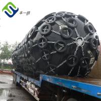 China 6-10 Years Lifespan Pneumatic Rubber Fender With Natural Rubber And Black Colour for sale