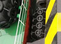 China Solid Dock Foam EVA Fender Proof Against Corrosion With Hot Galvanizing Chains for sale