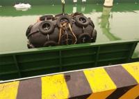 China Solid Dock Foam EVA Fender Proof Against Corrosion With Hot Galvanizing Chains for sale