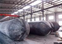 China Floating Rubber Marine Salvage Airbags Black Color Thickness Over 5.5mm for sale