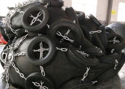 China Easy Installation Large Pneumatic Rubber Fenders For Boat Weight 15000 - 200000T for sale