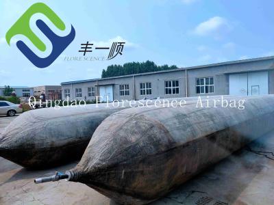 China Lifting Balloon Boat Floating Marine Rubber Airbag 1.5*15m 8 Layers for sale