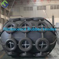 China Floating Yokohama Dock Bumper Fender , Pneumatic Rubber Fender Low Counterforce for sale