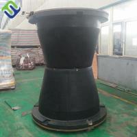 China Dock Protecting Rubber Marine Dock Fender 55% Max Deflection for sale