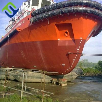 China Boat Accessories Rubber Ship Launching Balloon Marine Rubber Airbag for sale