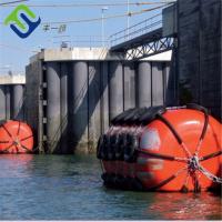 China Florescence Plastic Foam Filled Fenders Compressed Light Weight For Navy for sale