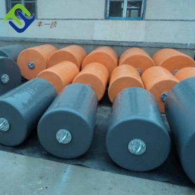 China Large Marine Polyurethane EVA Foam Filled Fender Customized Color for sale