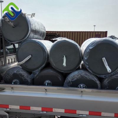 China Florescence Boat Dock Berthing Eva Foam Filled Marine Fenders Floating for sale