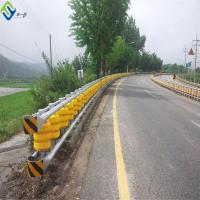 China EVA Traffic Curve Bend Road Roller Barrier Highway Guard Rail Rotating for sale