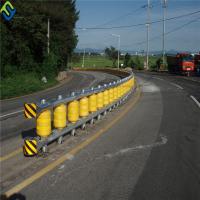 China EVA Traffic Curve Bend Road Roller Barrier Highway Guard Rail Rotating for sale