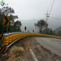 China Highway Traffic Driveway EVA Plastic Roller System Guard Rail Rolling Barrier for sale