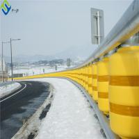 China Safety Roller Guard Rail Rolling Crash Barrier Guardrail Anti Corrosion for sale