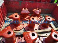 China Cast Steel Marine Ship Boat Mooring Bollard Recessed for sale