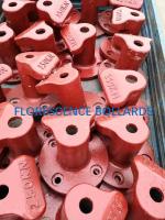 China Cast Iron Marine Mooring Bollard Tee Head Type ISO Standard for sale