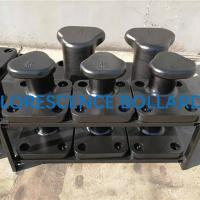 China Single Bitt Marine Mooring Bollard T Head Type For Jetty Marine for sale