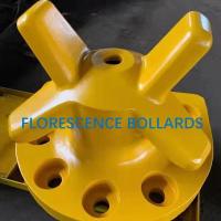 China Marine Cast Iron Mooring Bollard T Head Type Rust Proof for sale