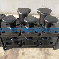 China Cast Steel T Head Marine Mooring Bollard With ABS CCS BV Certificate for sale