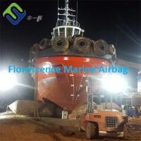 China Barge Float Balloon Heavy Moving Rubber Ship Launching Airbag for sale