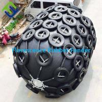 China Fluorescence Floating Inflatable Dock Tire Chain Pneumatic Rubber Fender for sale