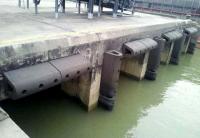 China Mould or Extruded DD Rubber Bumper Fender D Shaped Solid Rubber Fender for sale