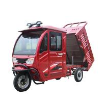 China 1500W Battery Semi-enclosed Electric Tricycles for Cargo 0-40km/h Speed and Battery Car for sale