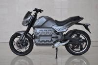 China Electricity-Powered 72V Race Scooter/Motorcycle with 5000W Big Power and Big Tyre for sale