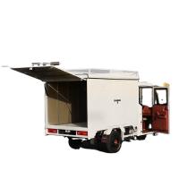 China 60V 1800W Fully Enclosed Electric Tricycle Express Truck with Multiple Colour Options for sale