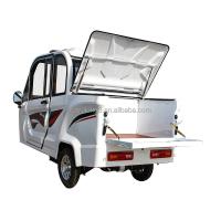 China Fully Enclosed Electric Tricycle for Pulling Goods 60V Voltage 30-50km Driving Mileage for sale