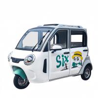 China Household Family Truck 1200W Electric Tricycle with Fully Enclosed 4 Seats and Energy for sale