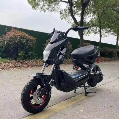 China Top Selling 800W Electric Motorcycle Scooter with Brushless Motor and Steel Frame for sale