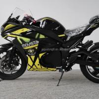China 3000W Electric Motorcycle with Powerful Racing Sports Lithium Battery and Disc Brake for sale