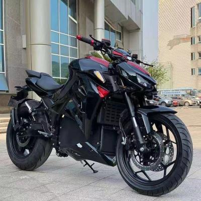 China Chinese Sportbikes moto electrica 72V 3000W Electric Racing Motorcycle with Big Power for sale