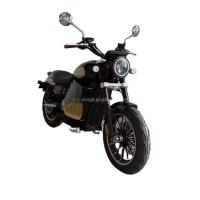 China Off Road Electric Bike 5000W Retro Electric Motorcycle with Disc Brake and 10inch Tire for sale