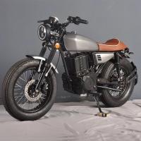 China Retro Electric Motorcycles for Street Riding 10inch Tire 6-8 Hours Charging Time for sale