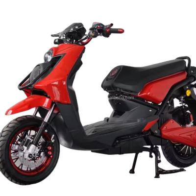 China 300W 500W 800W DC Brushless Motor Electric Motorcycle with Disc Brake and 10-Inch Tire for sale