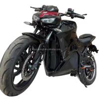 China Hot 72V 3000W EEC Electric Motorcycles with Brush Motor and 110/70-17 Front Tire for sale
