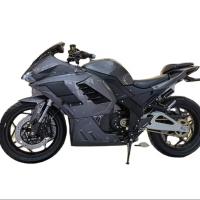 China Customizable 72V 3000W Mid Motor Sportbikes Electric Motorcycle Max Load 200kg for sale