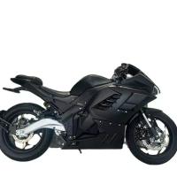 China Powerful 72V 3000W Mid Motor Lithium Battery Electric Racing Motorcycle with 12inch Tire for sale