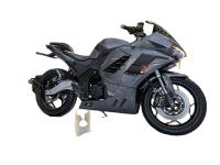China Powerful 72V 3000W Mid Motor Lithium Battery Electric Racing Motorcycle with 12inch Tire for sale