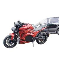 China Customized 72v 3000W 5000W Electric Racing Motorcycle with Disc Brake and Water Cooling for sale