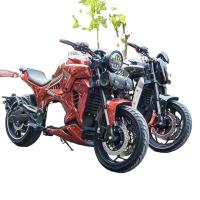 China Customized 72v 3000W 5000W Electric Racing Motorcycle with Disc Brake and Water Cooling for sale